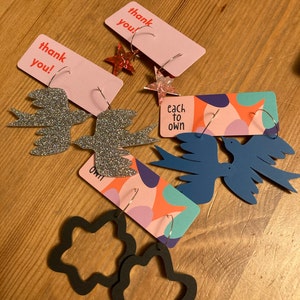 Monnie Drops Emma Laser Cut Drops Earrings Emerald Green - Etsy