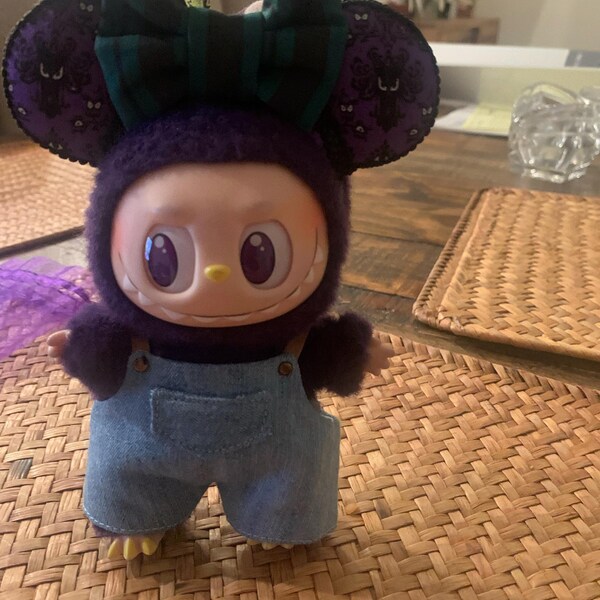 Labubu Macaron Outfit : "lovely Yellow Set" (jumpsuit and Cap) - Etsy