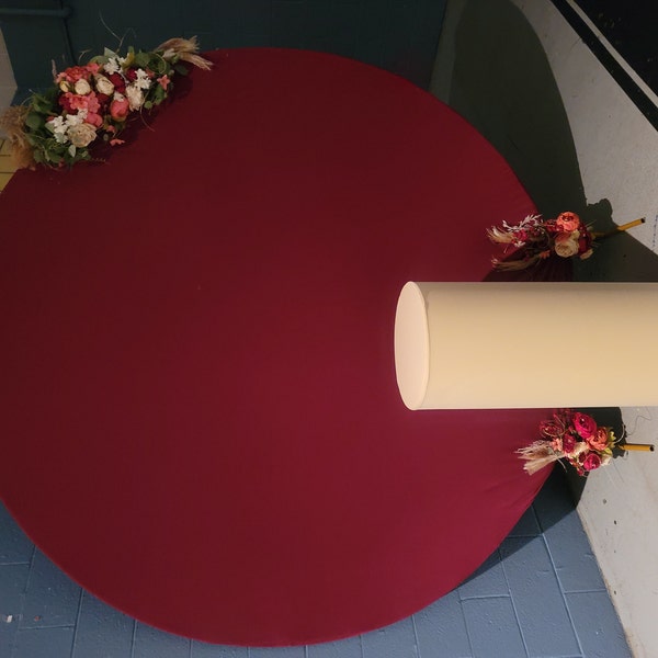 5ft Round Backdrop, Round Stand Frame,round Backdrop Stand,gold White ...