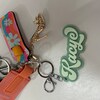 Retro Motel Keychain Acrylic Retro Key Ring, Friend Gift, Motel ...
