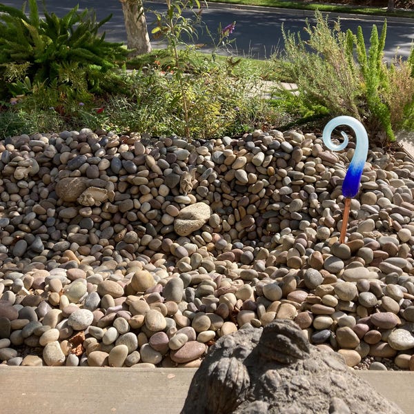 Chili Pepper Stone Sculpture for Home & Garden, Chili Peppers Ornament ...