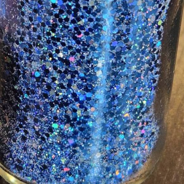SIARGAO - Blue Glitters | Chunky Blue Holographic Glitters | Royal Blue ...