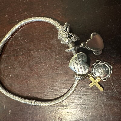 Pandora Bracelet With Autism Mom Themed Charms - Etsy