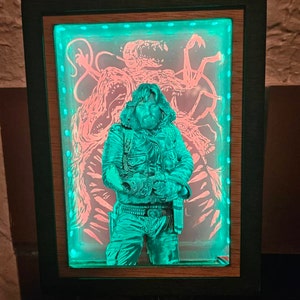 Link Legend of Zelda Night Light, Shadow Box, Caja De Luz, Amazing Gift ...