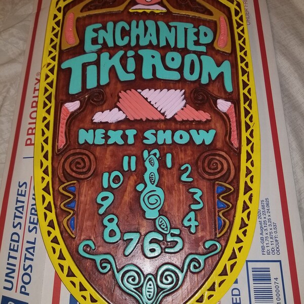 Enchanted Tiki Room Next Show Sign - Etsy