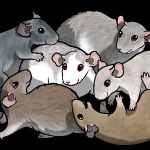 Monster Hunter Cute Poogie Stickers Pack of 16 Custom Made to Order ...