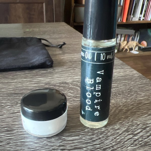 Gothic Perfume Sample Set, Discovery Set Roll on Oil, Halloween Perfume ...