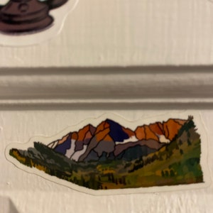Capitol Peak Sticker | Etsy
