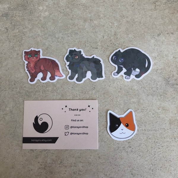 Stickers Warrior Cats Villains Tigerstar Scourge Mapleshade Ashfur ...