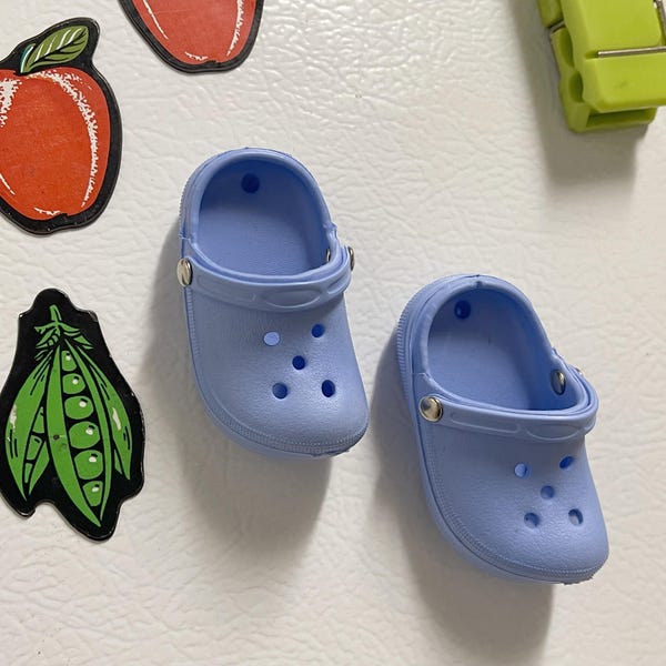 Mini Crocs Shoes Fridge Magnets, Funny Kitchen Decor - Etsy