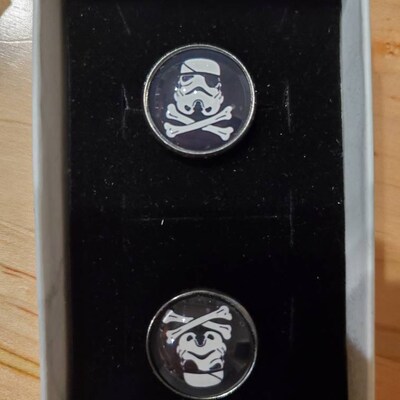 Black Spiderman Cufflinks Mens Superhero Comic Geek Nerd Cufflinks for ...