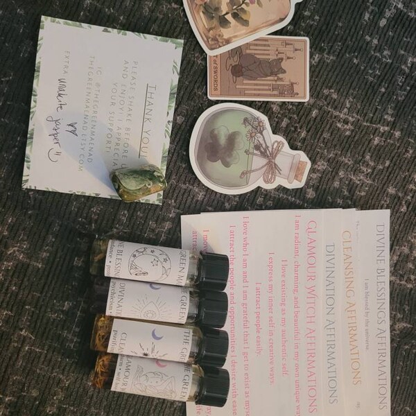 Witching Hour Oil Intention Oil, Ritual Oil, Spirit Work, Samhain Oil ...