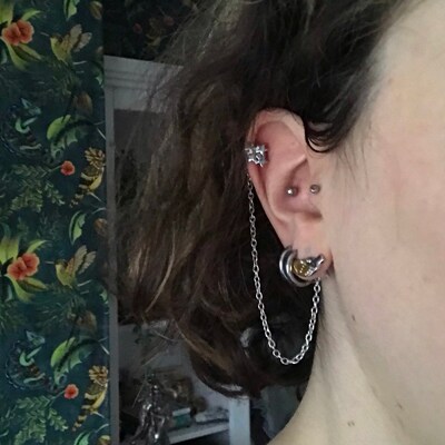 13th Doctor Who, Inspired, Handmade Earring, Ear Cuff, Handmade ...