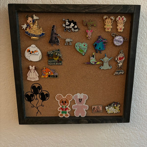 Disney Pin Collection Display Board- 100 Different Designs! - Etsy