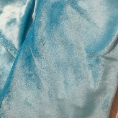 90 Extra Wide Turquoise Blue Cuddle Smooth 3 MINKY From Shannon Fabrics ...
