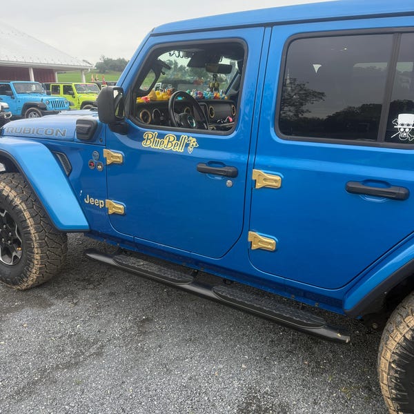 Custom Powder Coated Jeep Wrangler Replacement Door Hinges! Compatible ...