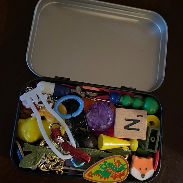 Treasure Trinket Tins Stuffed to the Brim With Tiny Things (perfect ...