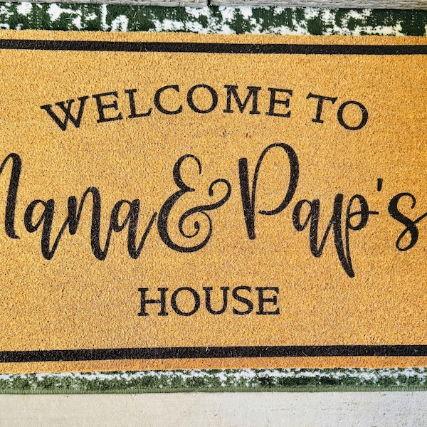 Its Not Much but Its Home Housewarming Gift Wedding Gift Custom Doormat ...