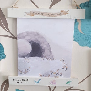 Hope is Christ Wall Art Christian Wall Decor LDS Artwork | Etsy