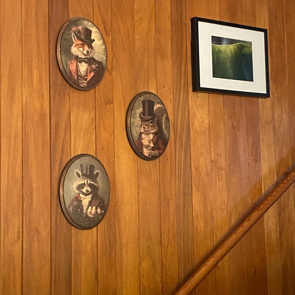 Depart Pour Le Sabbat by Albert Joseph Pénot Witch Wall Art Handmade ...