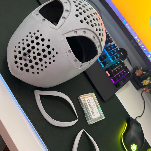 Spider-man Miles Morales (into the Spiderverse) Faceshell/lense 3d Print File - Etsy