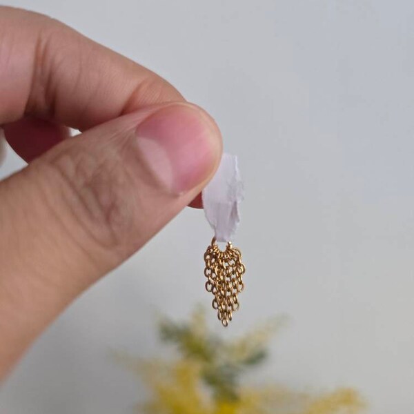 Heart Symbol Conch Chain, Conch Chain, Ear Piercing Chain, Conch ...