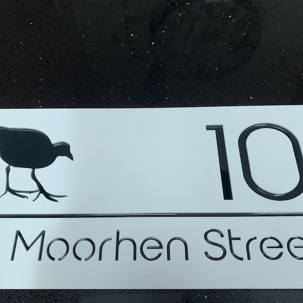 House Entry Signs or Fence Signs for Letterbox Numbers and Address ...