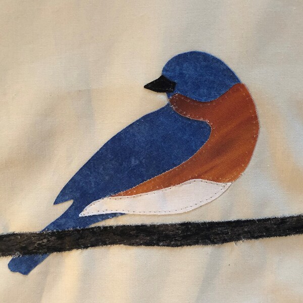 Bluebird - Bird Quilt Pattern - PDF Download - Etsy