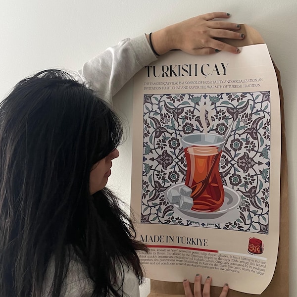 Masala Chai Indian Tea Print, Asian Food Print, Indian Food, Modern ...