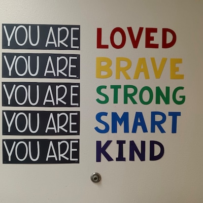 You Are Bulletin Board Cutouts Decor - Etsy