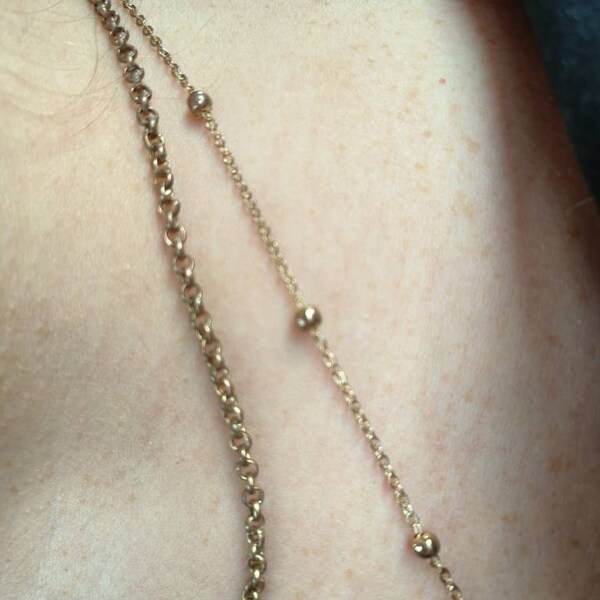 Mandala Ear Phone Chain Necklace, Gold Mandala Necklace, Gold Layering ...