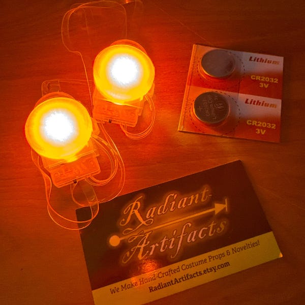 LED Hand Energy Blast Prop Hidden Bright Palm Light up Kit Effect ...