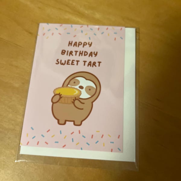 Cute Spaghetti Pasta Sloth Vinyl Sticker | Kawaii Sticker for Sloth ...