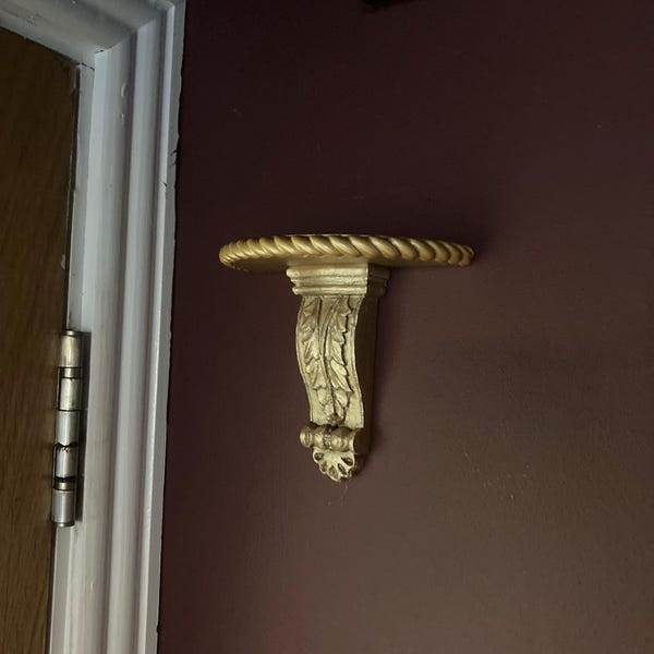 Large Horizontal Pine Colour Varnished Carved Wood Pediment for ...