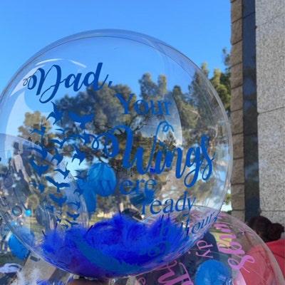 Custom Memorial Balloon, in Memory of Balloon, Message to Heaven ...