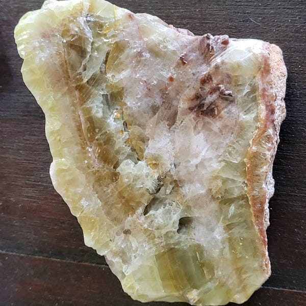 Green Calcite XL Rough Raw Chunk From Mexico, High Grade A Quality ...