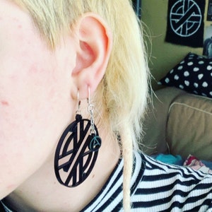 Chron Gen The System and Menace black canvas patches | Etsy