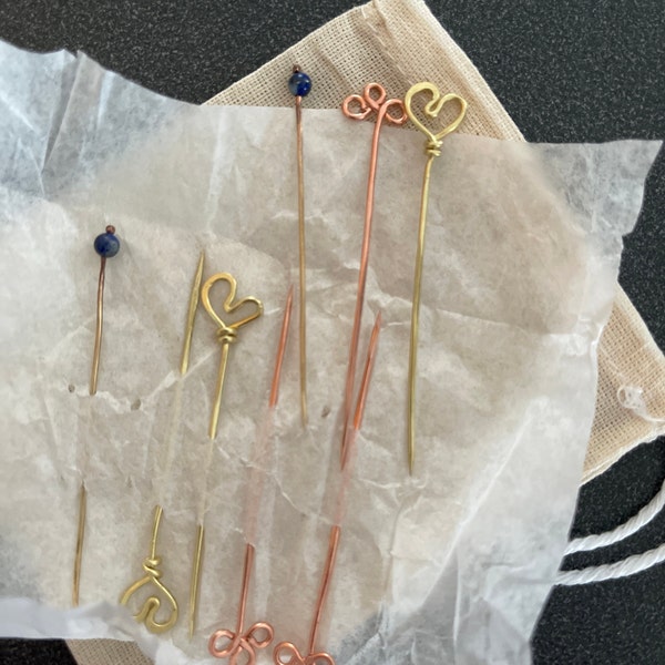 SCA, LARP Brass Pins. Veil Pins. Sewing Pinned Needles. Dress Pins ...