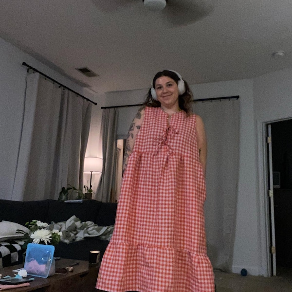 Syd Tie Top PDF Sewing Pattern | Size Inclusive 0-34 | Beginner ...