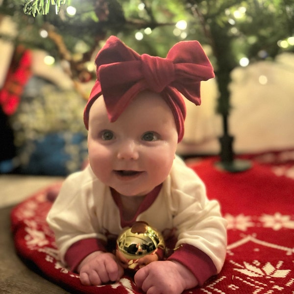 Baby Bow PDF Pattern, Baby Bow Headband Sewing Pattern, Big Bow ...