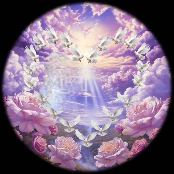 AI Rose Art: Christian Heaven Flowers PNG (digital Download) - Etsy