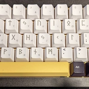 Rune Keycap Set, Elder Futhark Runes - Etsy