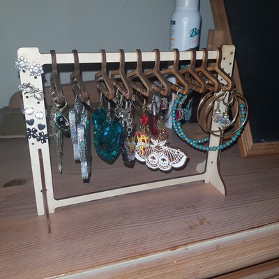 Mini Easel Display Stand, 3 Sizes, Laser Cut Birch Plywood Earring ...