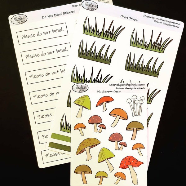 Mail Things Deco Stickers, Mail Deco Stickers, Postal Stickers, Post ...