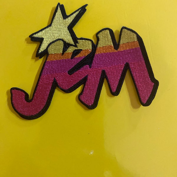 3.8" Truly Outrageous Jem and the Holograms Logo Iron on Patch ...