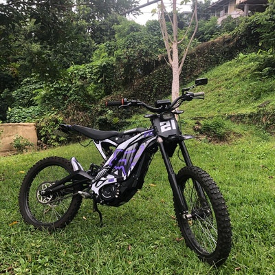 SUR RON Retro Colors Full Graphics Kit Gloss or Matte Surron Laminated ...