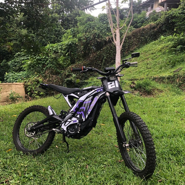 SUR RON Army Color Full Graphics Kit Gloss or Matte Surron Laminated ...