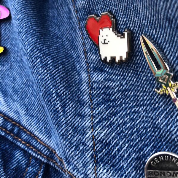 Annoying Dog Undertale Enamel Pin - Etsy