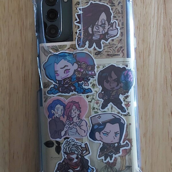 Arcane Season 2 Vinyl Stickers - Etsy