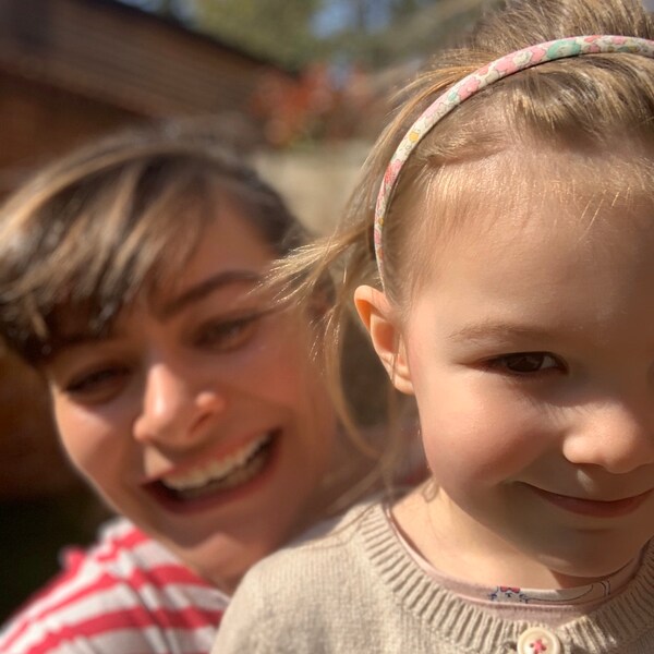 Liberty of London Pink Fabric Skinny Headband Floral Narrow Alice Hair ...